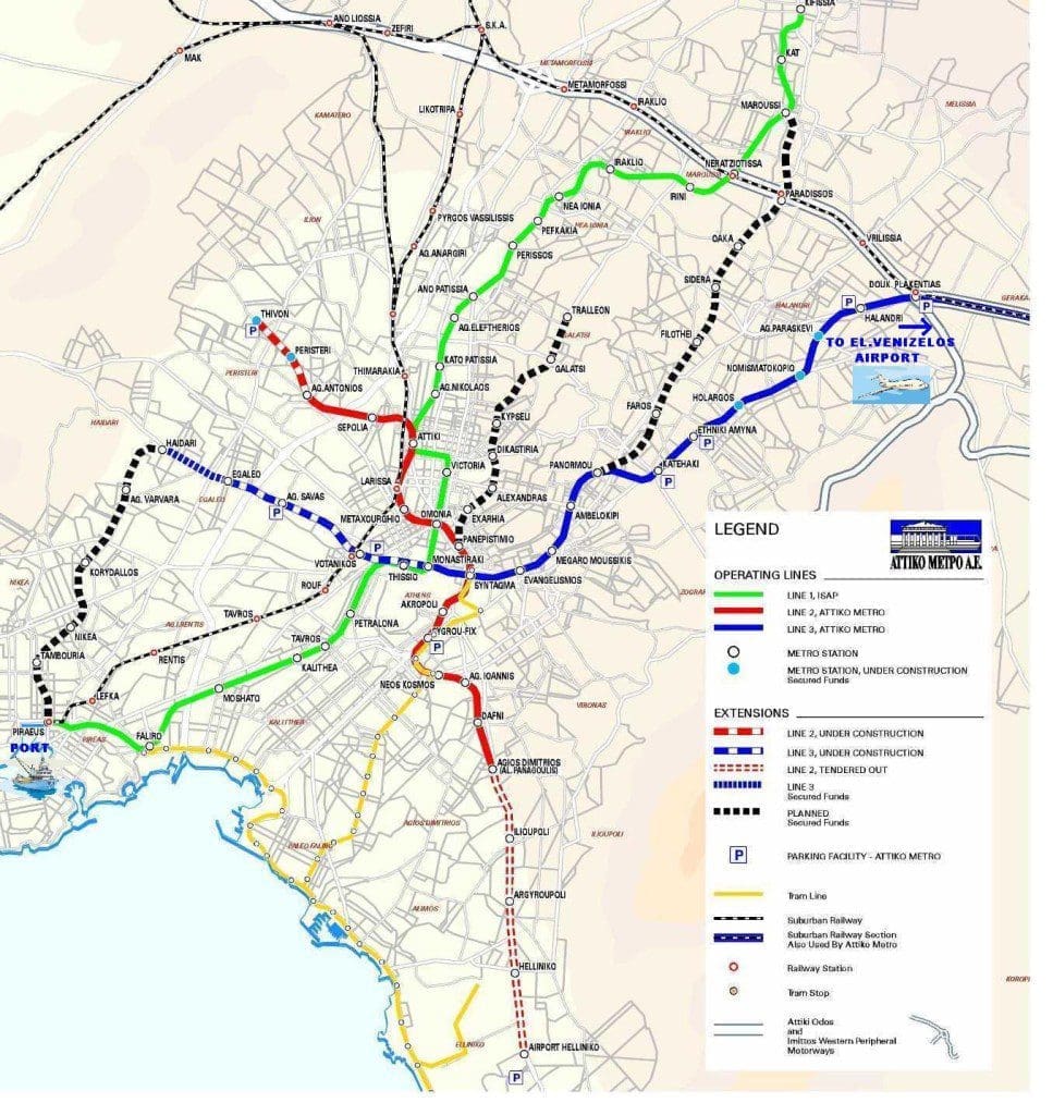 Metro Atene: tutte le info utili per muoversi ad Atene - Turista Fai Da Te